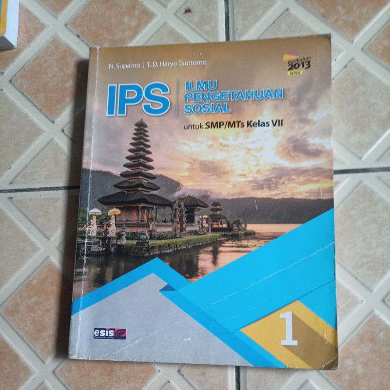 Jual Buku IPS ilmu pengetahuan sosial untuk SMP kelas VII penerbit Esis | Shopee Indonesia