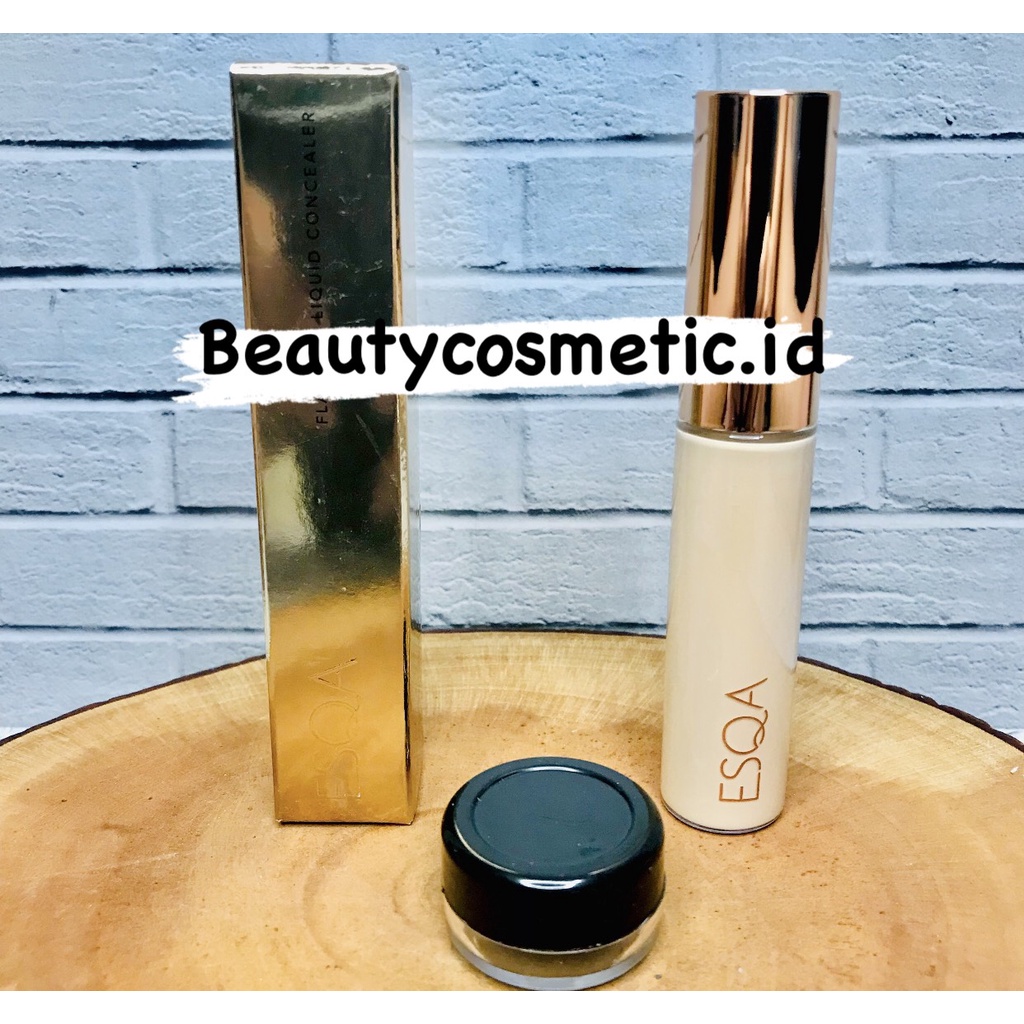 Jual ESQA Flawless Liquid Concealer SHARE IN JAR | Shopee Indonesia
