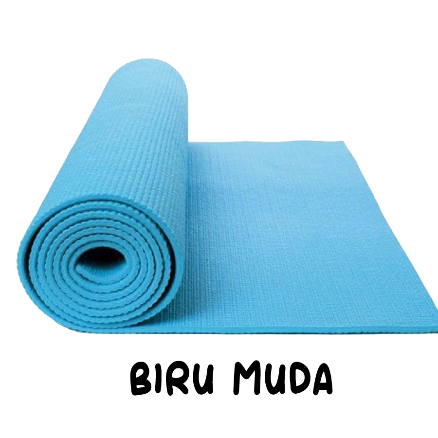 Jual Matras yoga anti slip free Tas matras yoga murah matras kesehatan ...