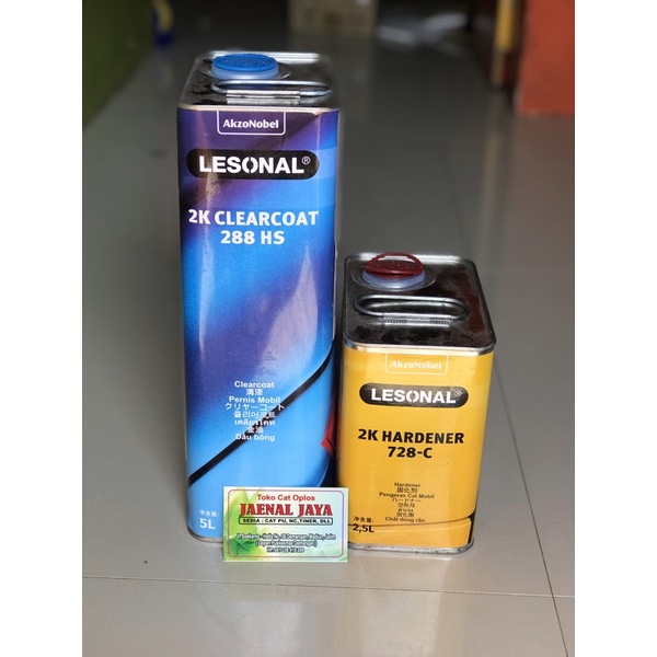 Jual Clear LESONAL HS SIKKENS (Eceran 1kg = kemasan kaleng polos) | Shopee Indonesia