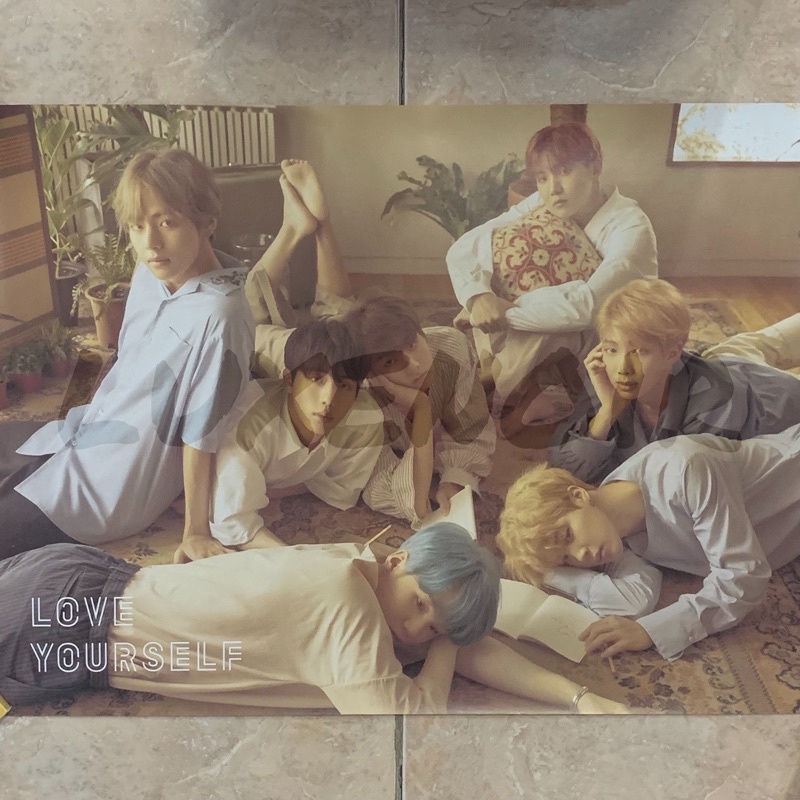 Jual Poster Official Album BTS LY:HER versi L | Shopee Indonesia