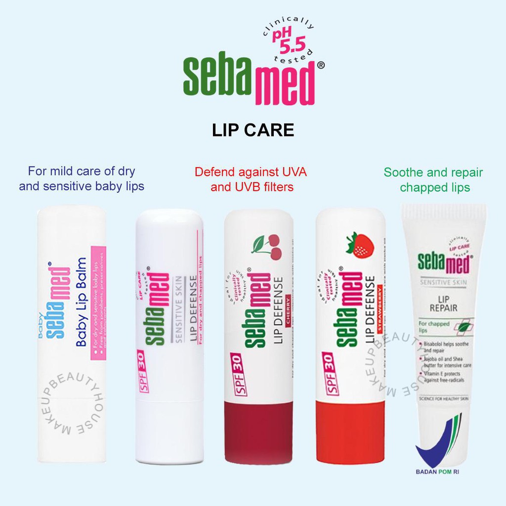 Jual SEBAMED Lip Defense SPF 30 / Baby Lip Balm | Shopee Indonesia