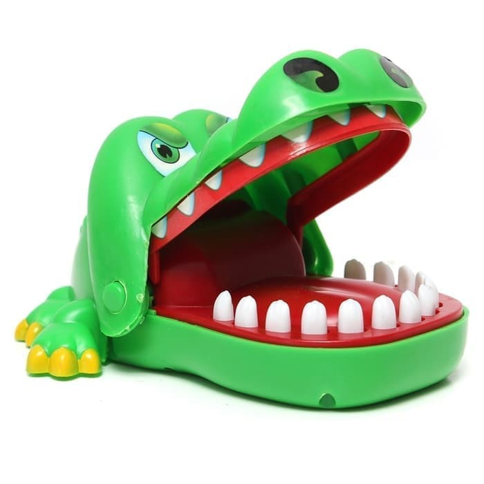 Jual Mainan Keluarga Crocodile Dentis Family Game Buaya Gigit Prank ...