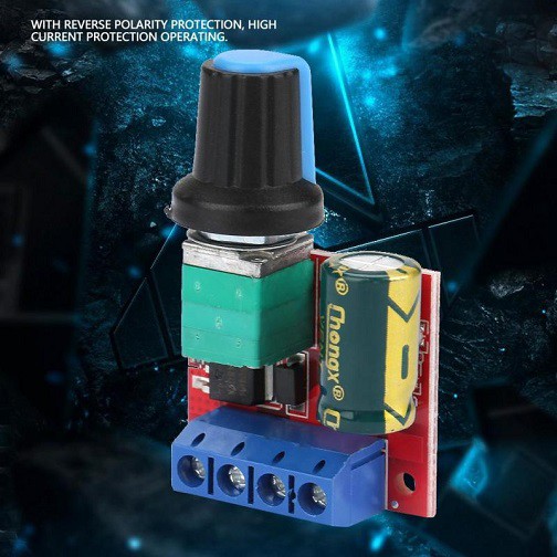 Jual Dimmer Dc Motor Speed Dimer PWM 4.5-35V 5A Dimmer Controller ...