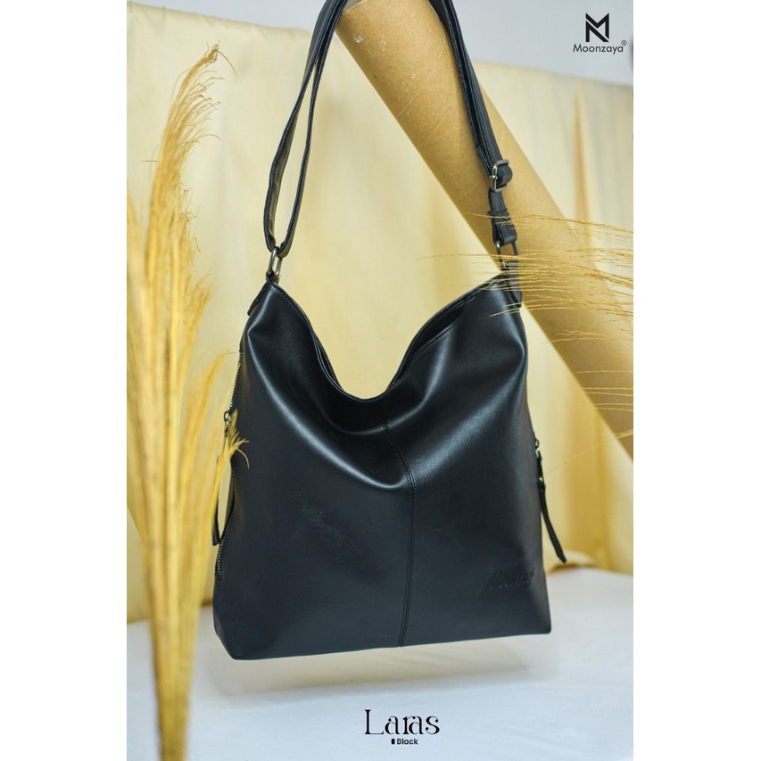Jual ORIGINAL Laras Tas Hobo Totebag Kulit sintetis asli lokal brand ...