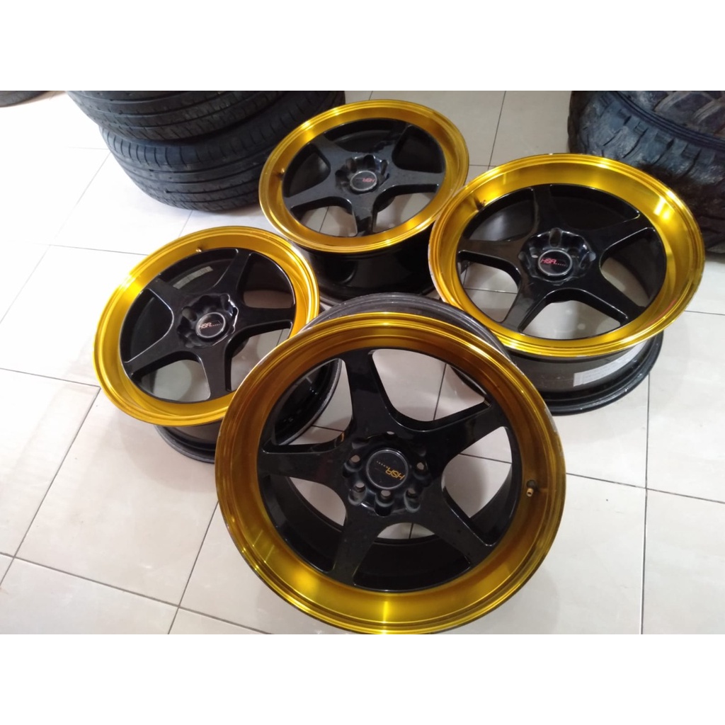 Jual velg murah bekas berkualitas ring 17x75 85 pcd 4x100 4x114 seken ...
