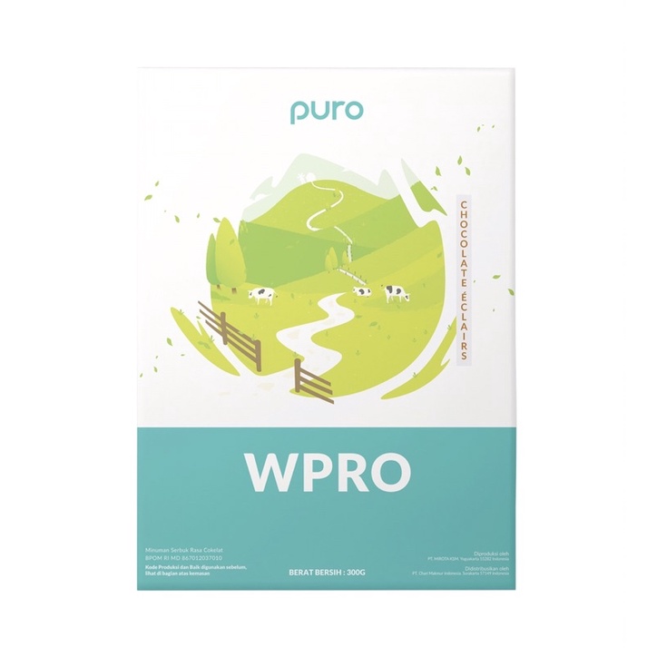 Jual PURO WPC WPRO Whey Protein Concentrate 2,4Kg | Shopee Indonesia