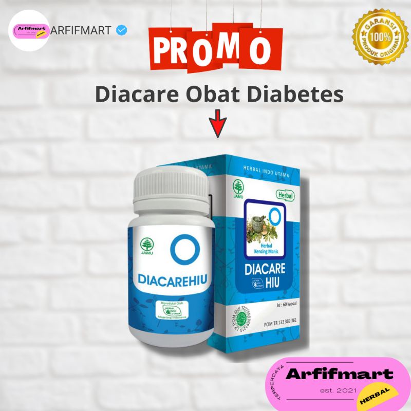 Jual Diacare HIU Herbal Untuk Diabetes Kencing Manis | Shopee Indonesia