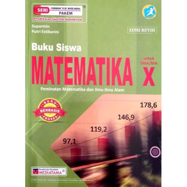 Jual Buku siswa Matematika kelas X-10 SMA/MA K13 revisi (mediatama ...