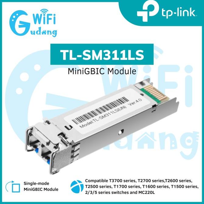 Jual TP-Link TL-SM311LS Gigabit SFP module, Single-mode, MiniGBIC, LC ...