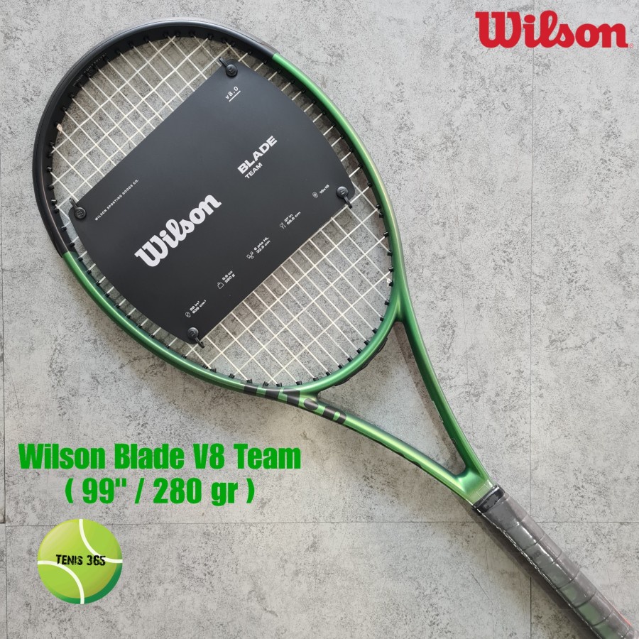 Jual Raket Tenis Wilson Blade Team V8 ( 280gr / 99" ) | Shopee Indonesia