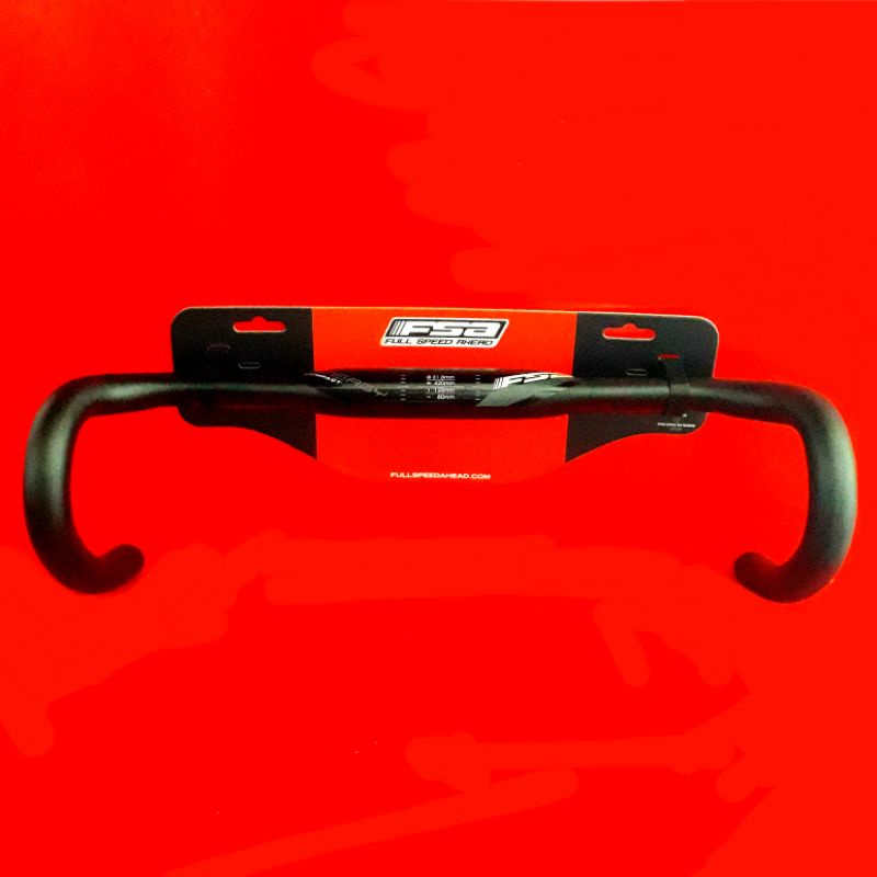 Jual FSA ENERGY HANDLEBAR COMPACT 420 MM - DROPBAR ROAD BIKE 420 MM ...