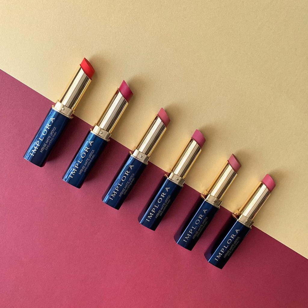 Jual Implora Intense Matte Lipstick Original 100% | Shopee Indonesia