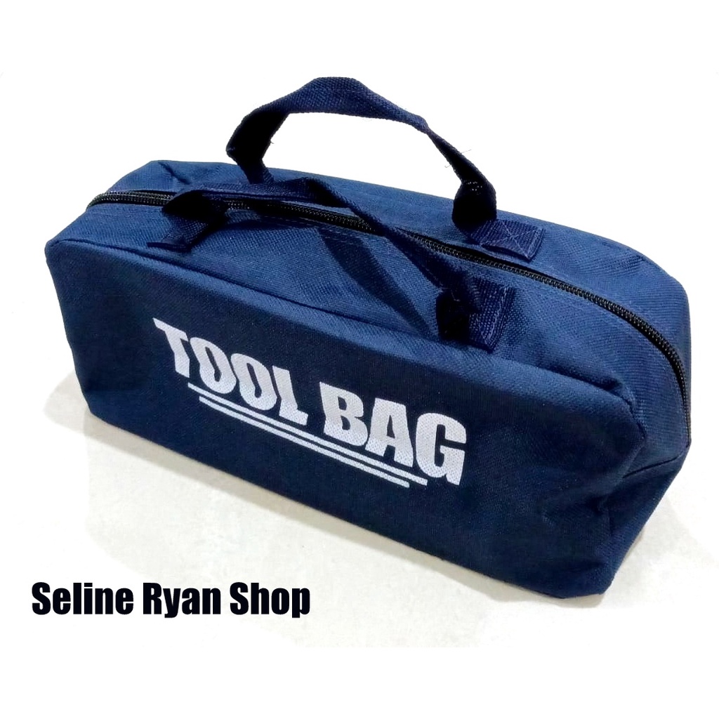 Jual Tas Peralatan / Tas Perkakas / Tool Bag Ukuran Kecil Biru | Shopee ...