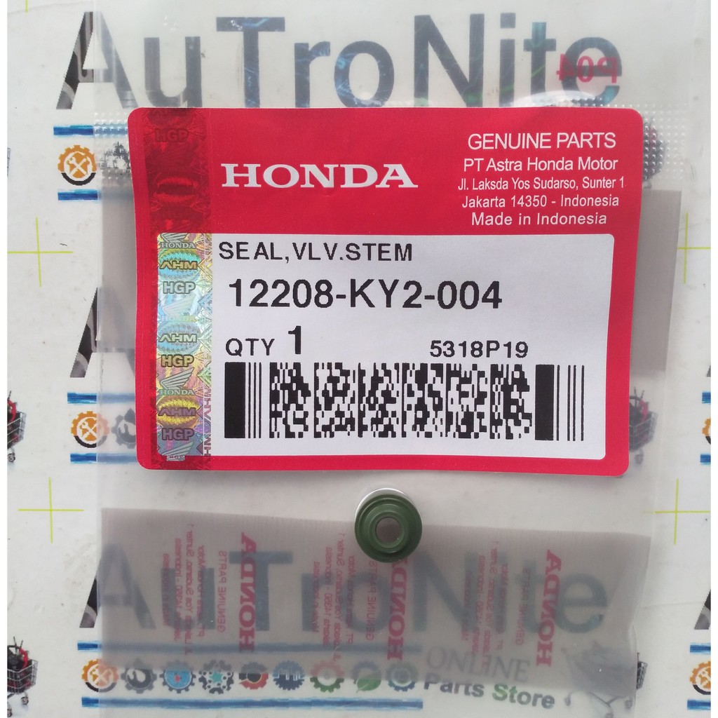 Jual Seal Katup klep Valve Stem 12208-KY2-004 Original Honda CB CBR 150 ...