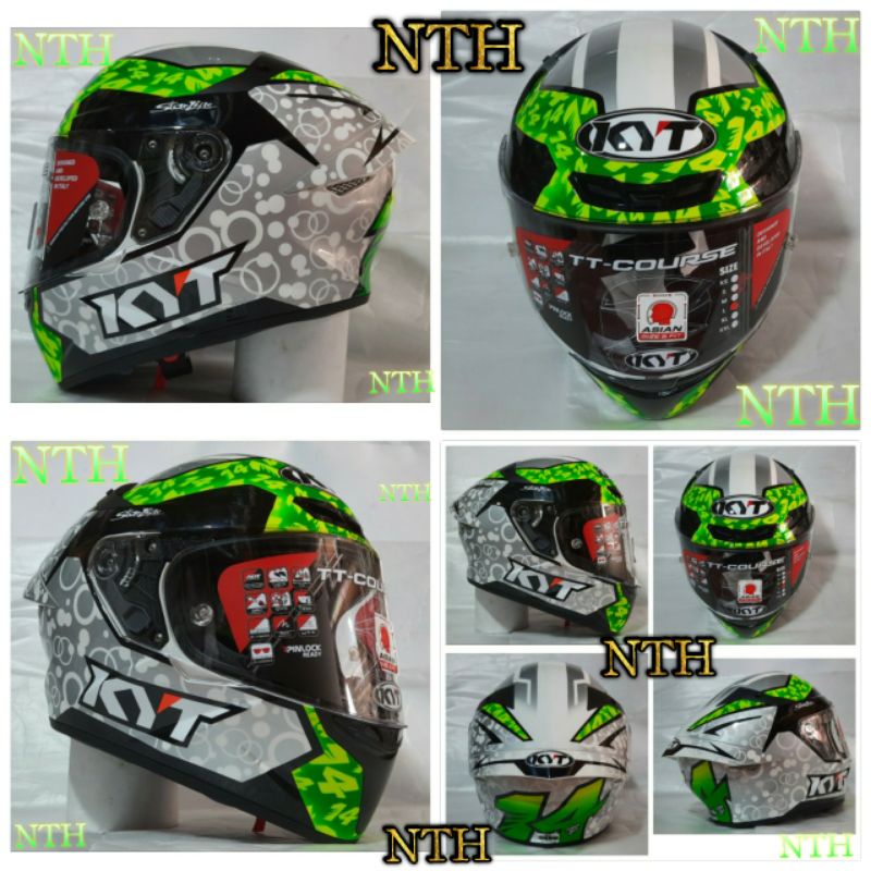 Jual Helm KYT TT Course Special Edition Tony Arbolino | Shopee Indonesia