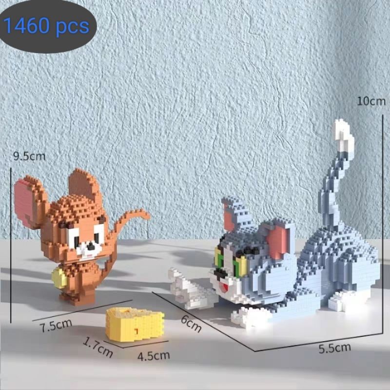 Jual Nano Block mini lego Tom and Jerry | Shopee Indonesia