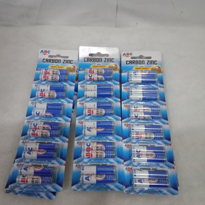 Jual Batu ABC AAA Biru Baterai biru kecil ABC | Shopee Indonesia