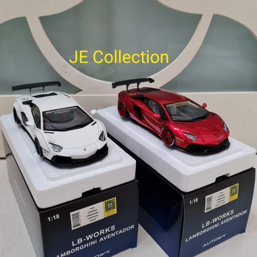 Jual Diecast Lamborghini Liberty Walk 1/18 Diecast Autoart LB Works ...