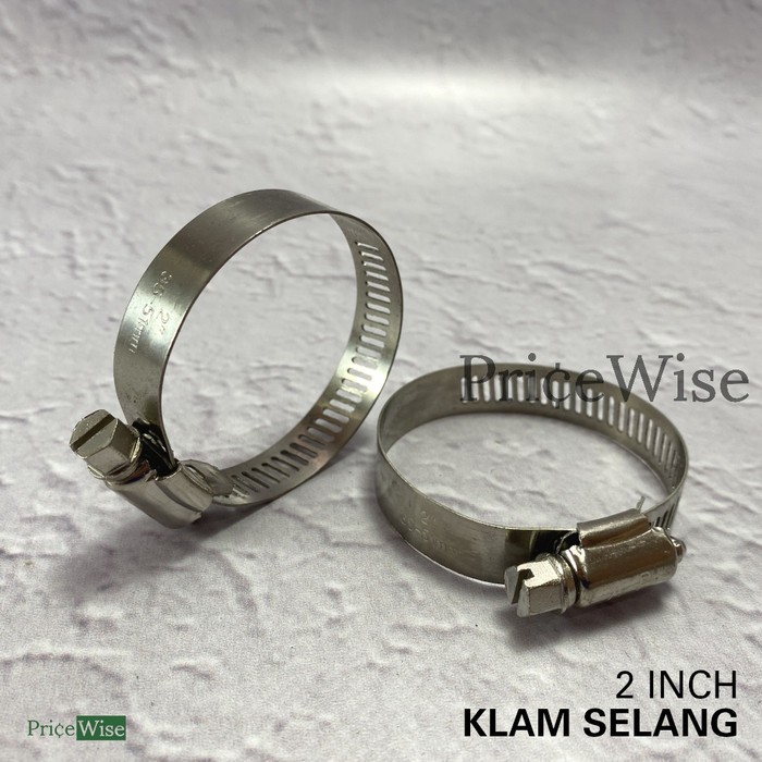 Jual Klam Selang 2" / Klem Clam Selang / Hose Pipe Clamp | Shopee Indonesia