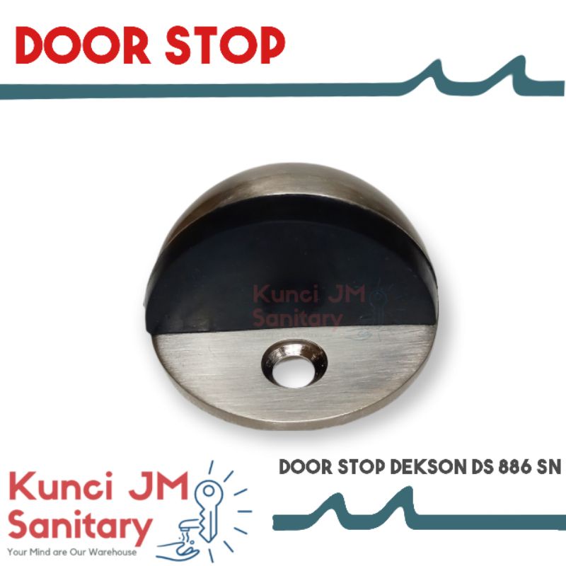 Jual Door Stop Stopper Karet Dekson Dekkson DS886 / DS 886 SN | Shopee ...