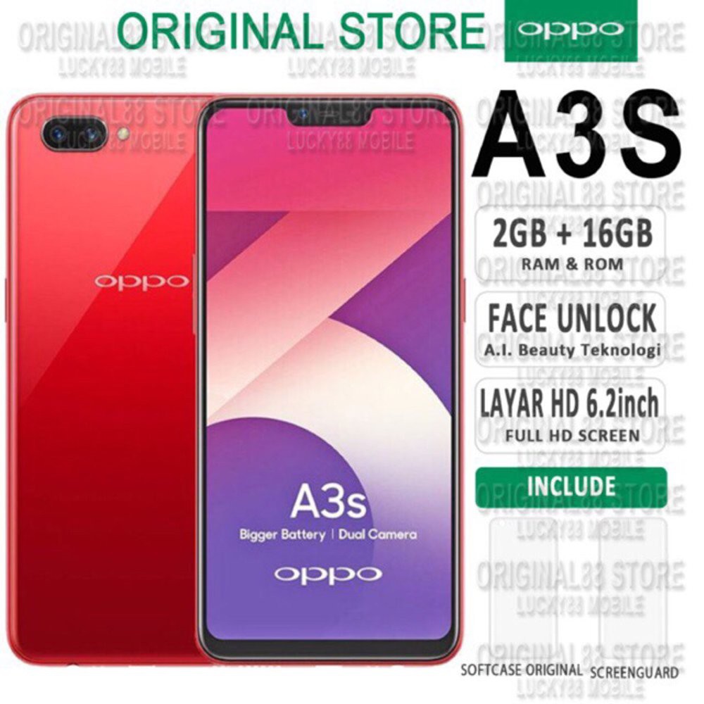 Jual OPPO A3S RAM 2/16 GARANSI RESMI OPPO | Shopee Indonesia
