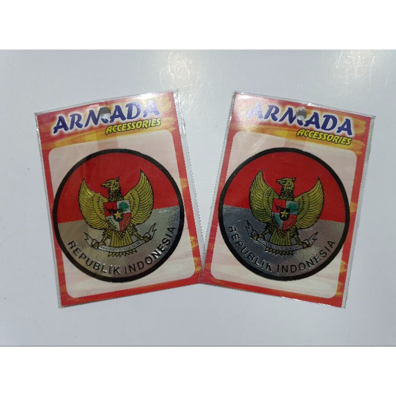 Jual Stiker Kilap kaca Garuda Indonesia ( 1 PCS ) | Stiker motor Garuda ...