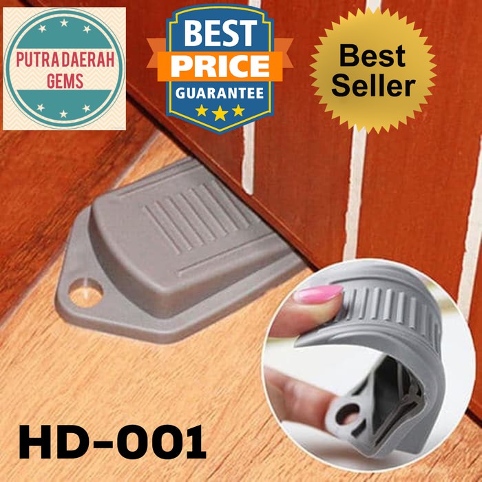 Jual Door Stopper Karet Penahan Pintu Karet Pengganjal Pintu HD001 ...