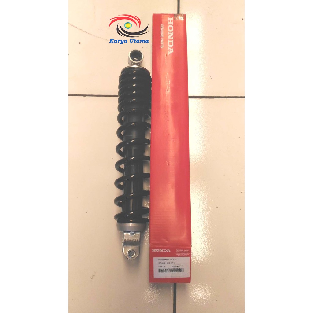 Jual Skok Belakang K59 AHM Honda Vario 150 FI 125 LED Shock Breaker | Shopee Indonesia