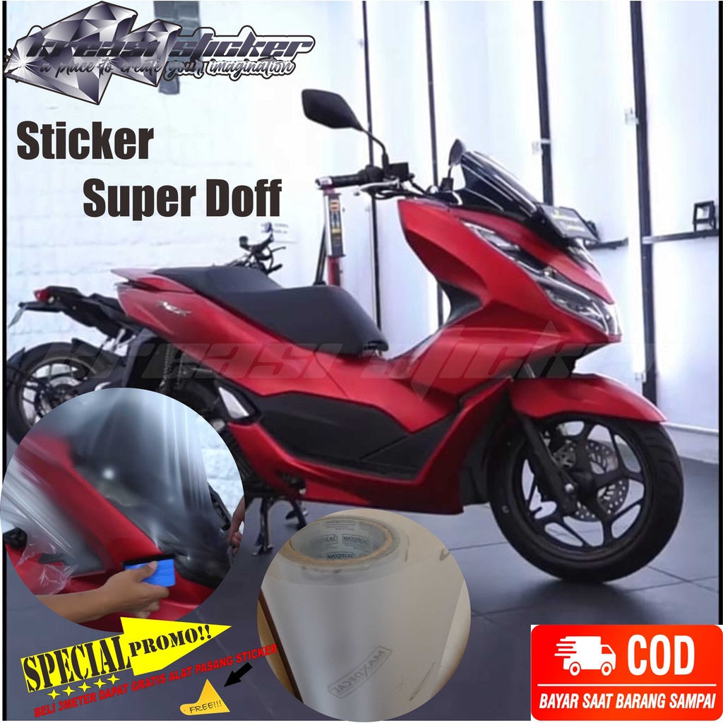Jual decal stiker motor pcx full body bening transparan super doff ...