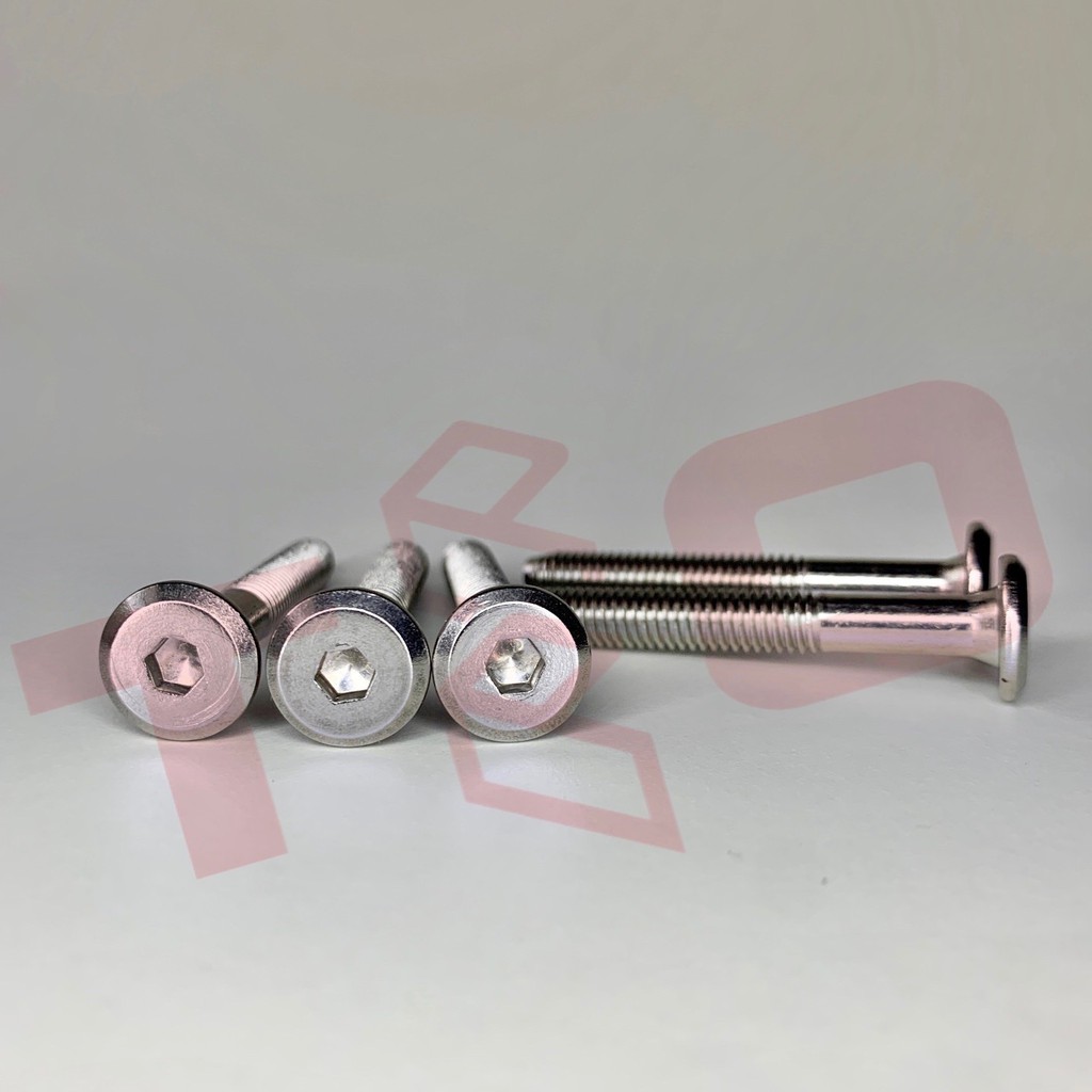 Jual Baut JCBC M6x60 SS isi 5 pcs / Stainless Steel 304 / M6 SS / Knock Down / Knockdown ...