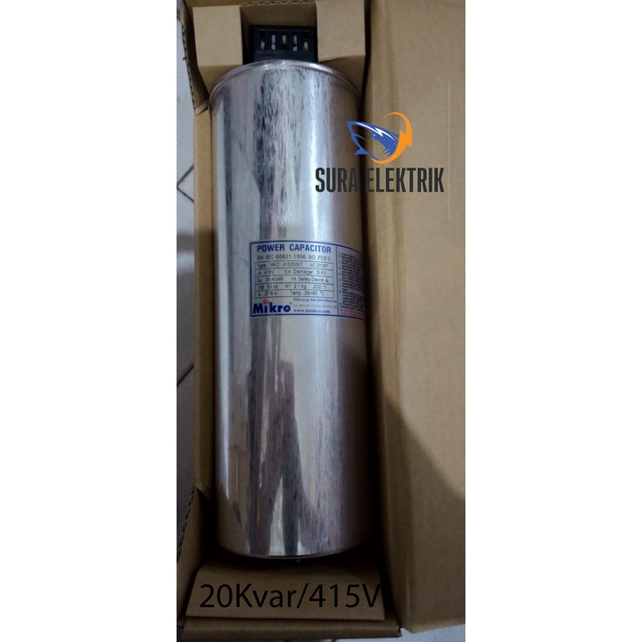 Jual Kapasitor Mikro 20 Kvar 415V | Shopee Indonesia