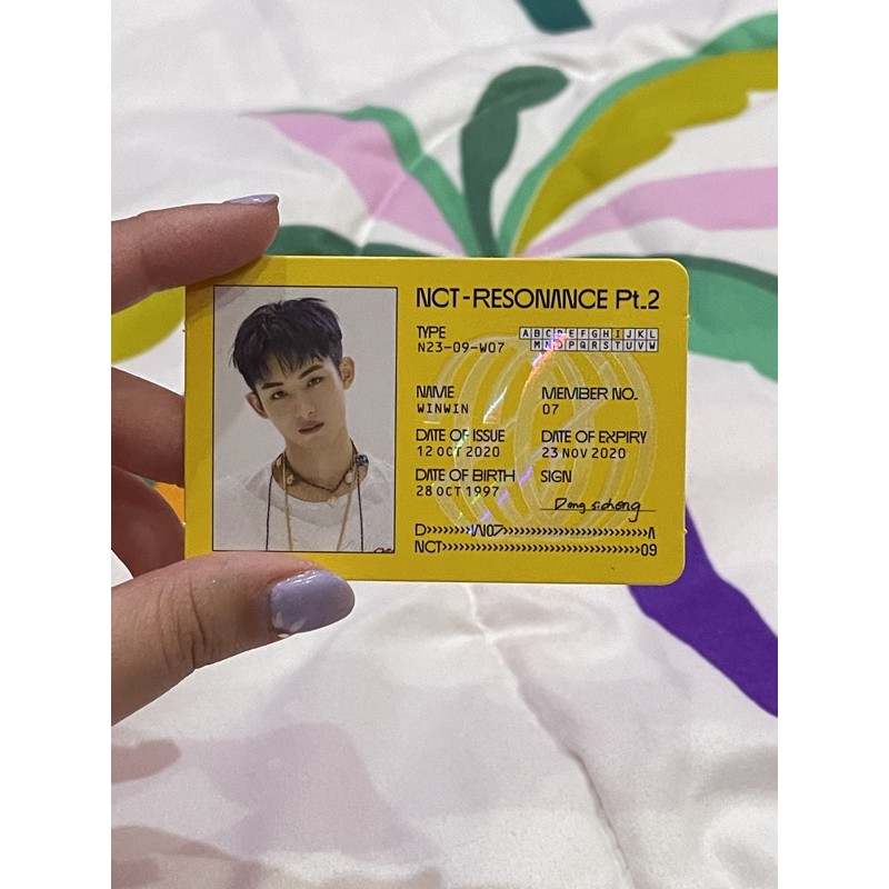 Jual ID card winwin NCT resonance pt.2 | Shopee Indonesia