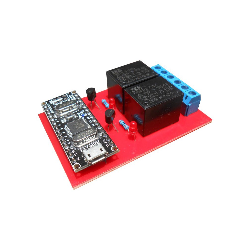 Jual USB to Relay 2 Channel Control Module with Visual Basic VB6 ...