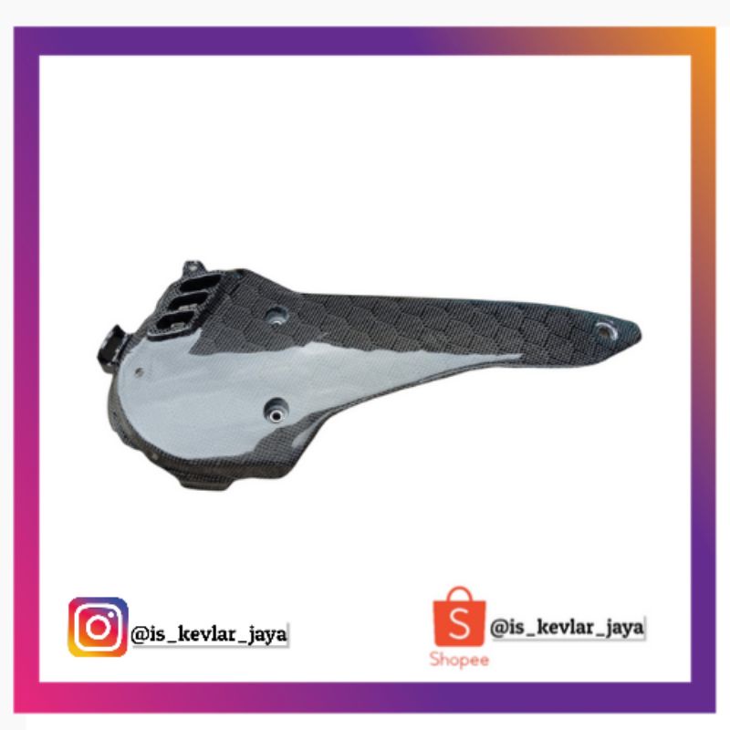Jual COVER PART LIST CVT HONDA PCX 160 KARBON KEVLAR | Shopee Indonesia