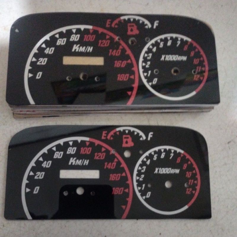Jual papan panel speedometer fizr f1zr modif rpm | Shopee Indonesia