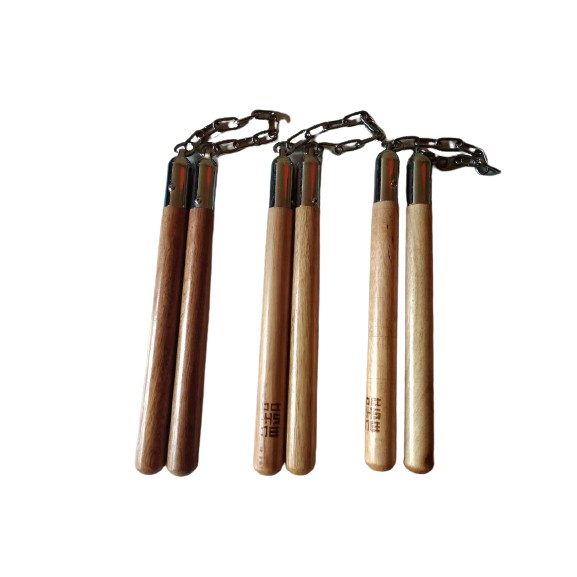 Jual Double Stick Nunchaku Ruyung kayu bushido | Shopee Indonesia