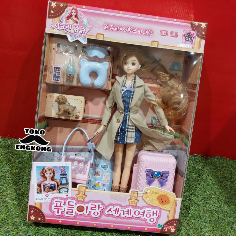 Jual SECRET JOUJU AND POODLE TOUR MAINAN BONEKA KOREA | Shopee Indonesia