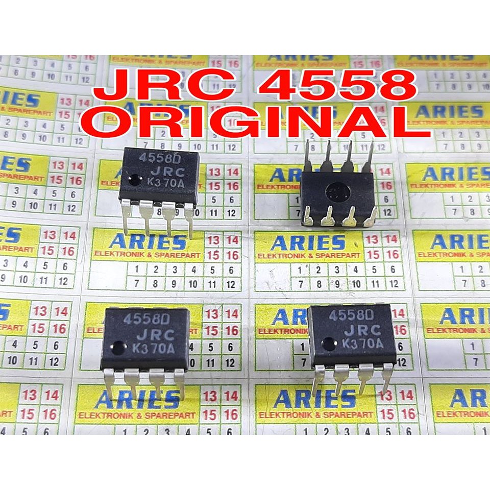 Jual IC JRC4558 ORIGINAL JRC 4558 | Shopee Indonesia