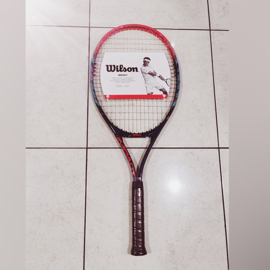 Jual Wilson Impact 112 ( Raket Tenis Pemula / Rekreasional ) | Shopee ...