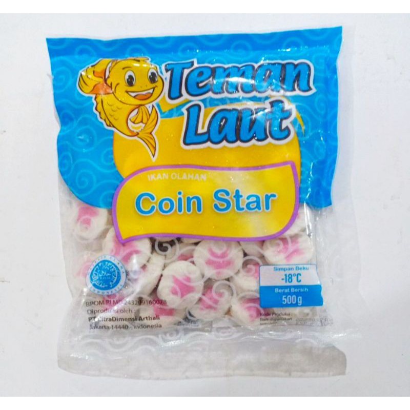 Jual Teman laut coin star ikan 500 gr | Shopee Indonesia