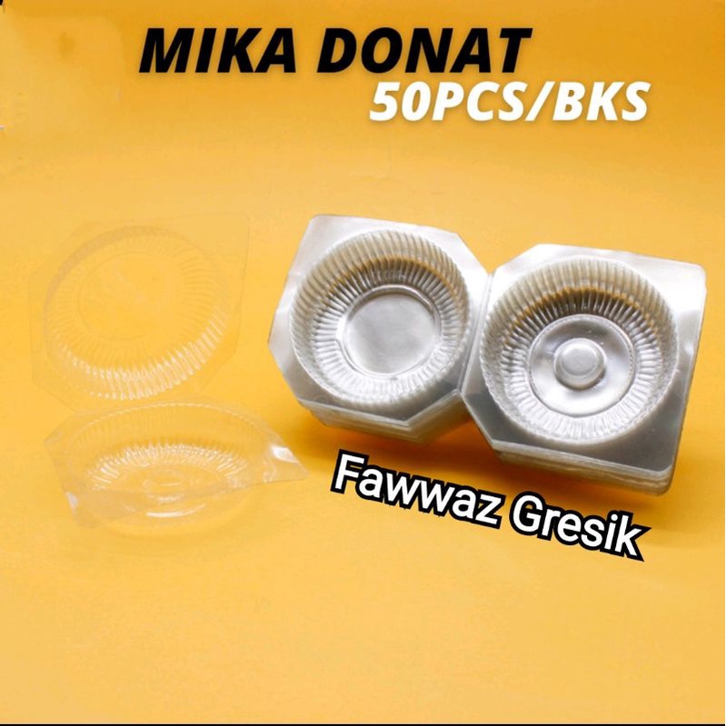 Jual Mika Donat Bulat / Tray Donut Isi 50Pcs / Roti Kue - Mika Donat ...