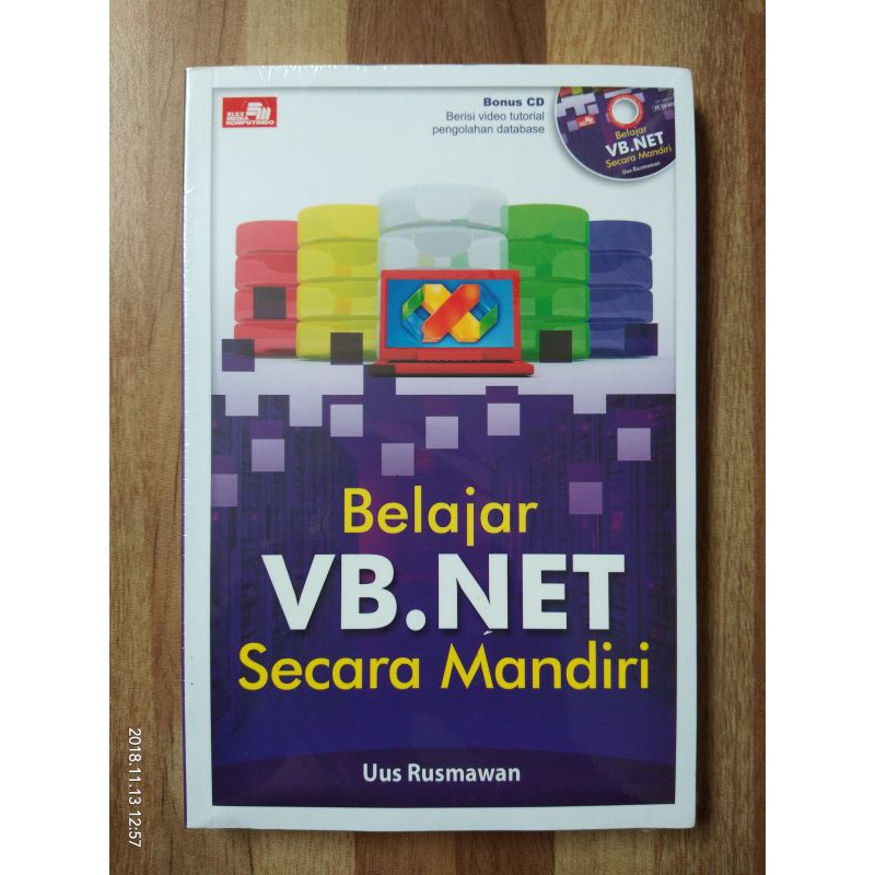 Jual BUKU Belajar VB.NET secara Mandiri gratis CD by Uus Rusmawan | Shopee Indonesia