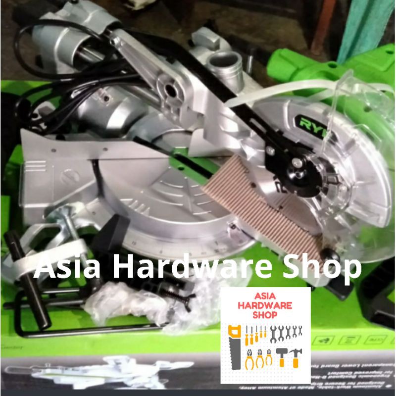 Jual Miter Saw Sliding 7 Inch Inci RYU RMS180-1 Mitre Saw Potong Besi ...