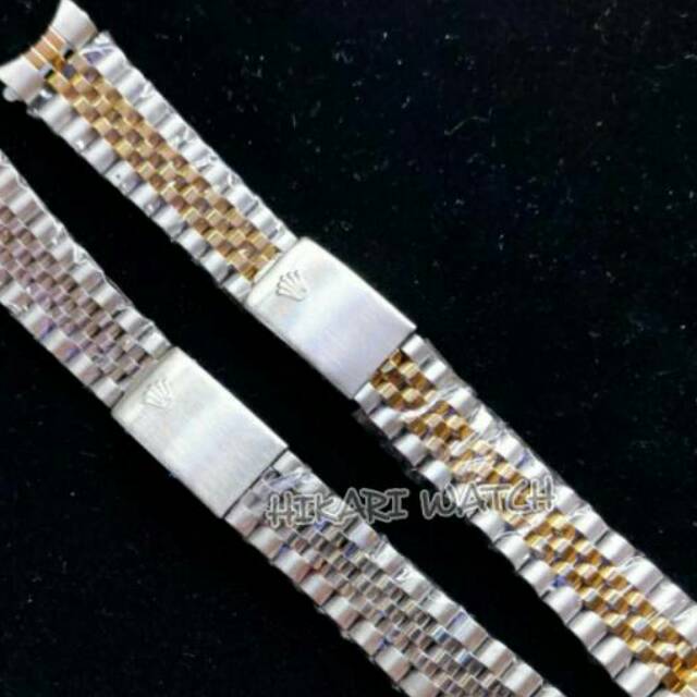 Jual TALI ROLEX DATEJUST OYSTER DATE JUST STRAP JAM TANGAN STAINLESS ...