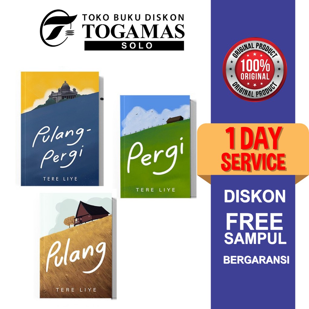 Jual BEST SELLER!! BUKU PULANG PERGI KARYA TERE LIYE | Shopee Indonesia