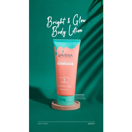 Jual BRIGHT & GLOW BODY LOTION DAVIENA SKINCARE TANGERANG OFFICIAL ...
