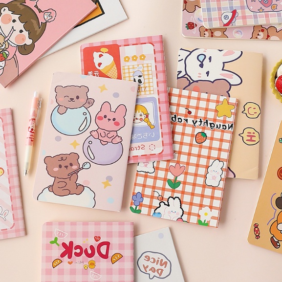 Jual Buku Tulis A5 Sekolah Note book Catatan Lucu Karakter Kartun ...