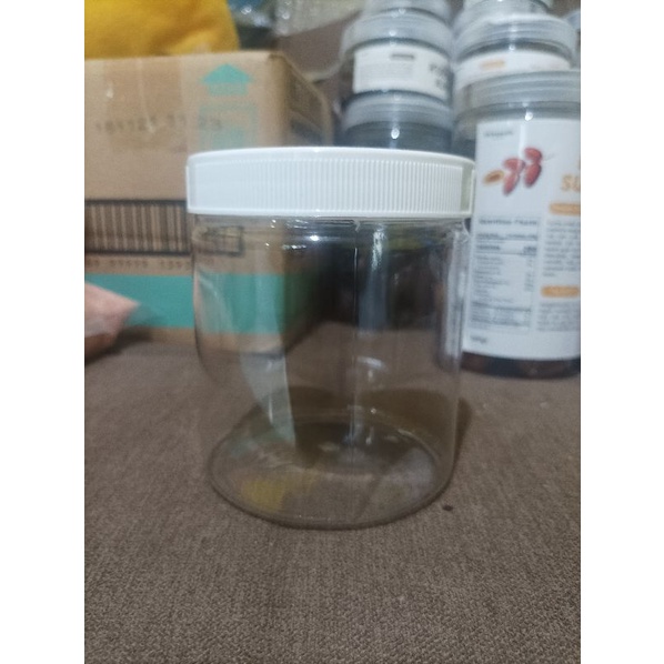 Jual Toples Jar Silinder 600ml PET | Shopee Indonesia