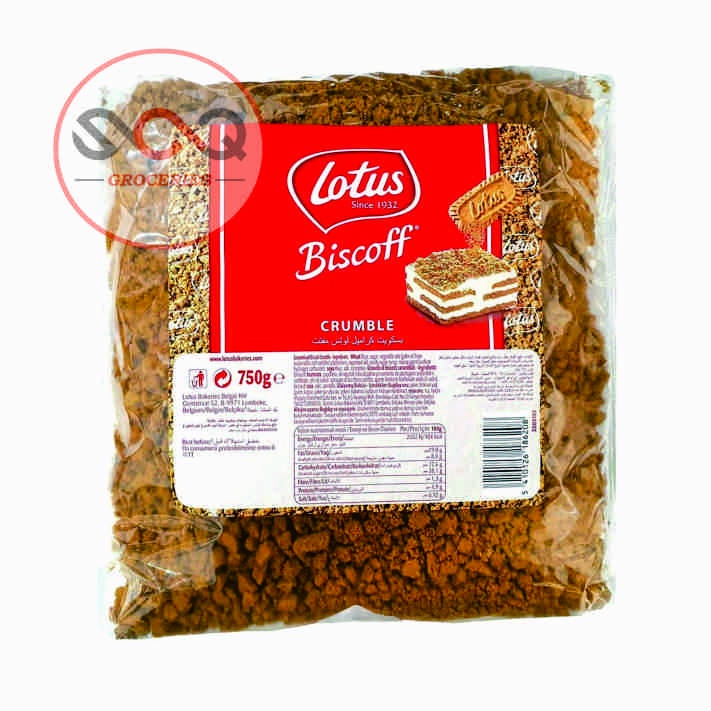 Jual Lotus Biscoff Cookies Crumb / Lotus Biscoff Crumble 750 Gr ...